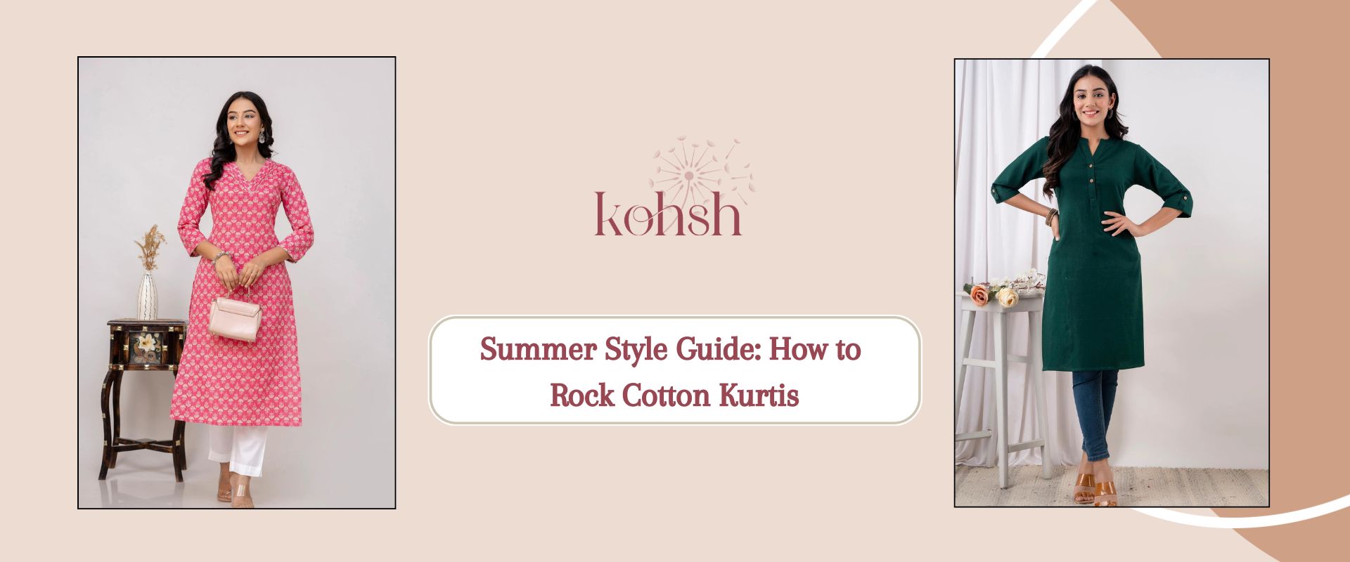 Summer Style Guide: How to Rock Cotton Kurtis – Kohsh